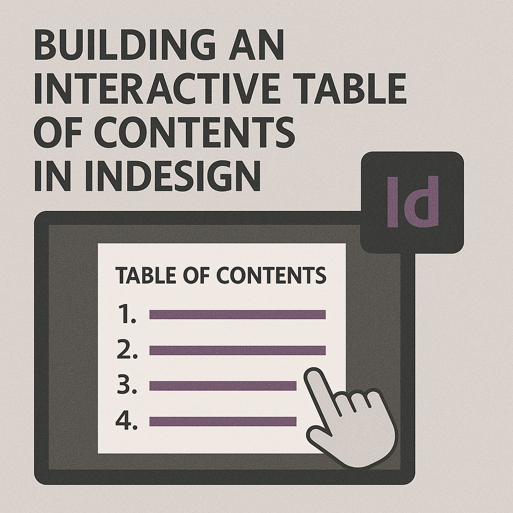 Building an Interactive Table of Contents in InDesign – IndesignPerfect
