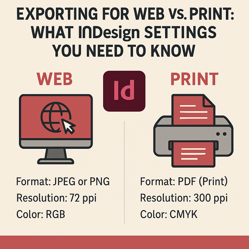 Exporting for Web vs. Print: What InDesign Settings You Need to Know ...