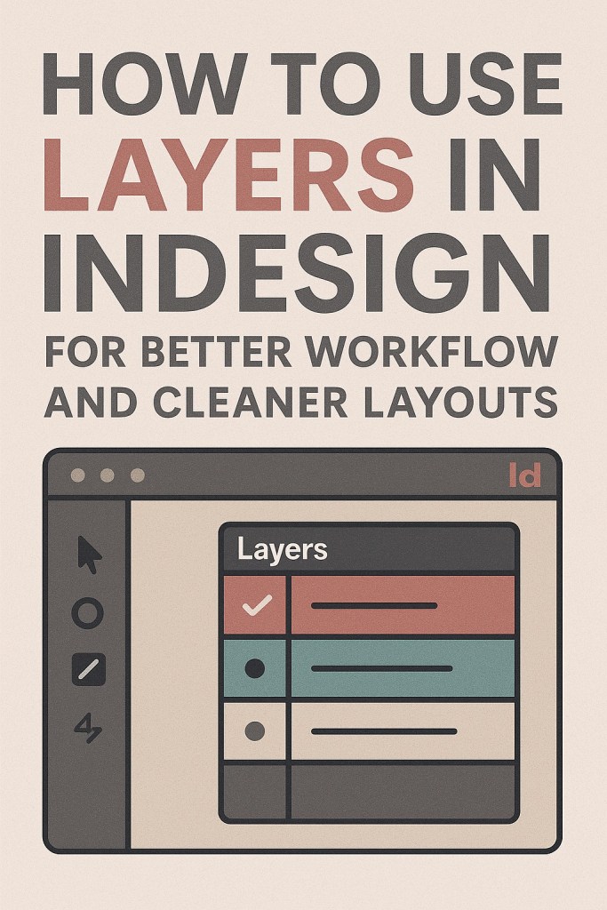 How to Use Layers in InDesign for Better Workflow and Cleaner Layouts ...