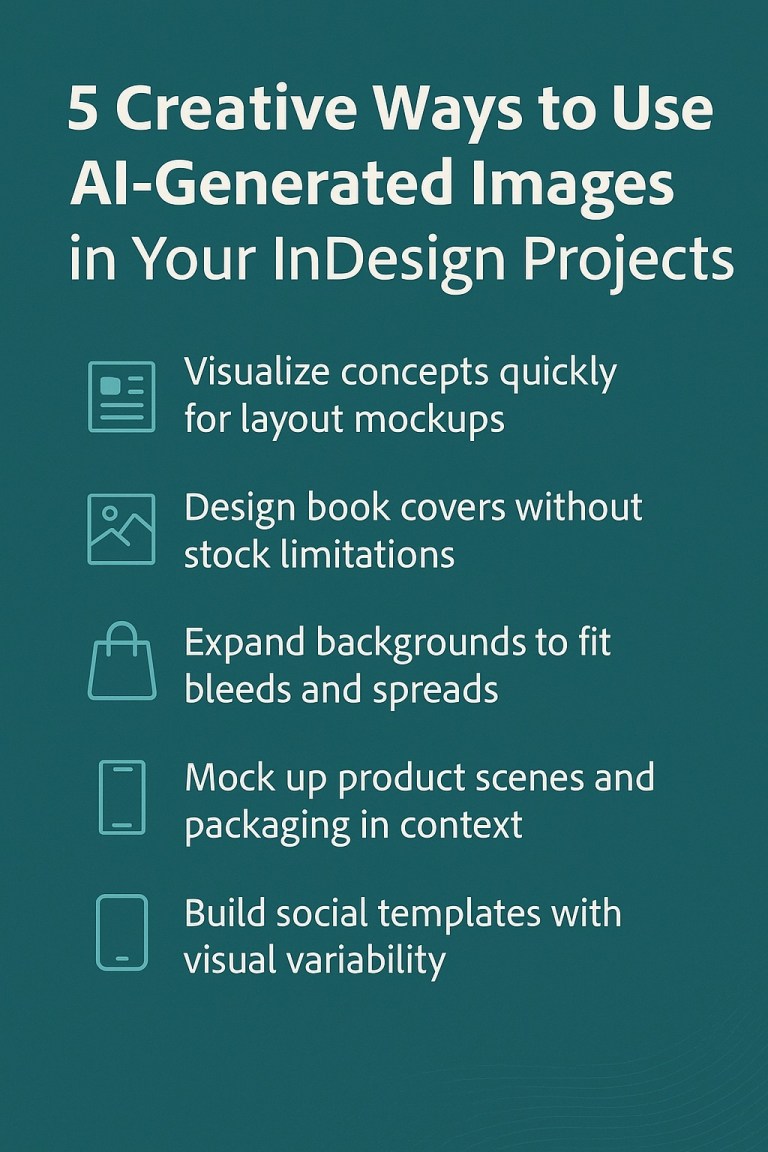 5 Creative Ways to Use AI-Generated Images in Your InDesign Projects ...