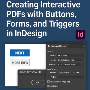 Creating Interactive PDFs with Buttons, Forms, and Triggers in InDesign ...